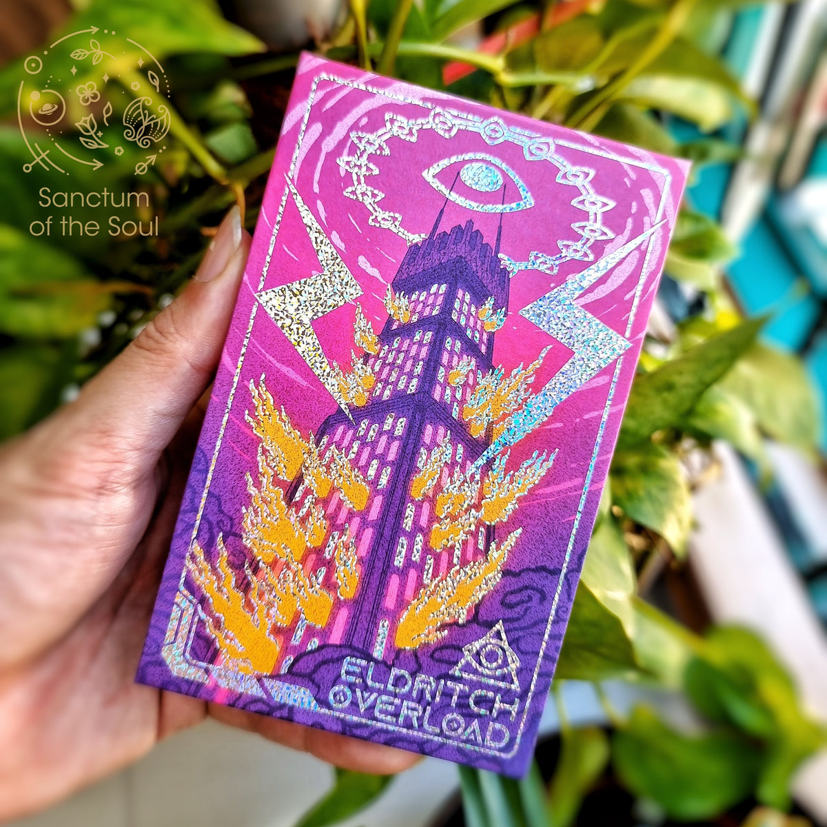 Eldritch Overload: Fantasy Cyberpunk Tarot – Sanctum of the Soul